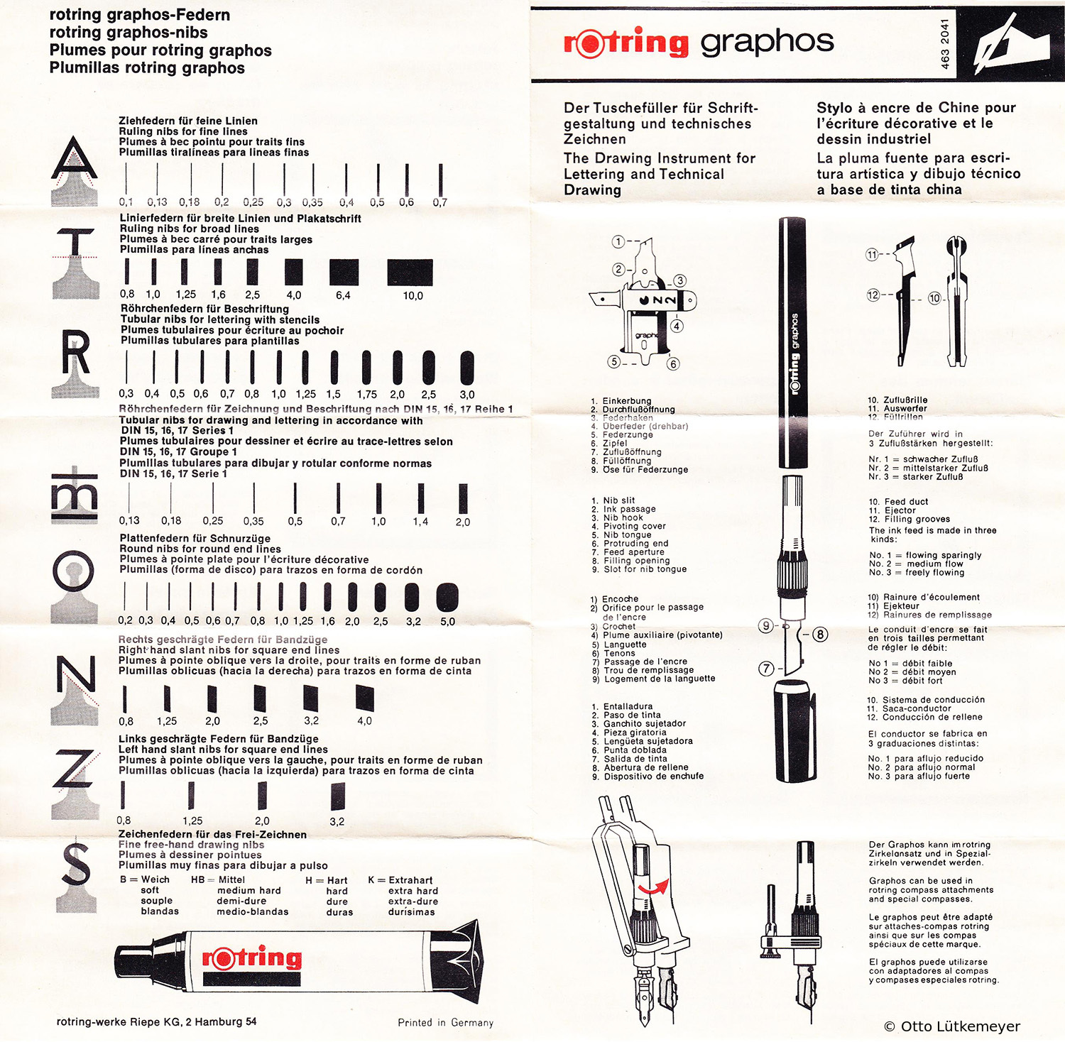 Pelikan Graphos and Technos